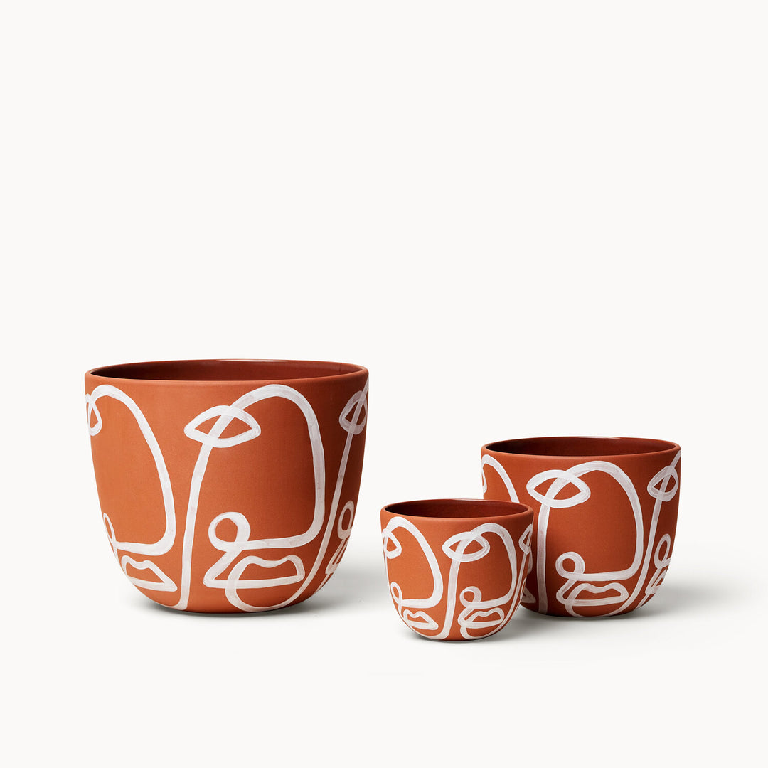 Cara Planters | Terracotta – High Noon General Store