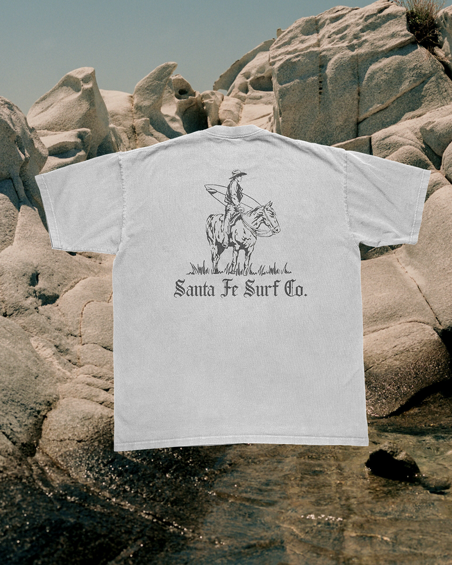 OG Cowboy Surfer T-Shirt | Santa Fe Surf Co. – High Noon General Store